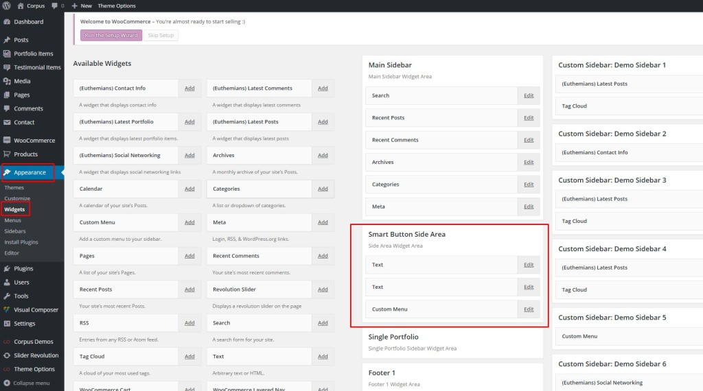 Smart Button | Corpus Tutorial