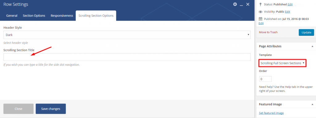 The Full Page Scrolling Feature in Anemos | Anemos Tutorial