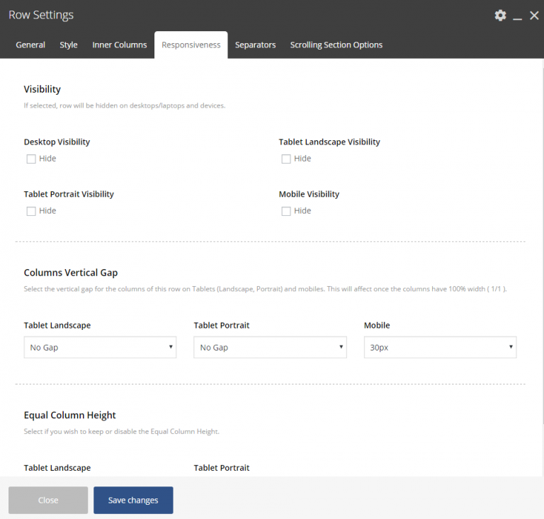 Row/Section Options in Zuperla | Zuperla Tutorial