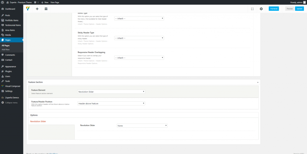 Feature Section Revolution Slider | Zuperla Tutorial