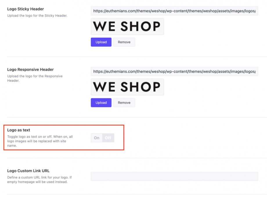 Logos & Favicon in WeShop | WeShop Tutorial