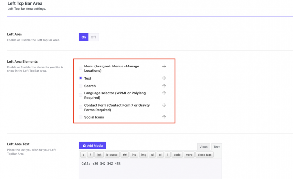 The Top Bar Area in WeShop | WeShop Tutorial