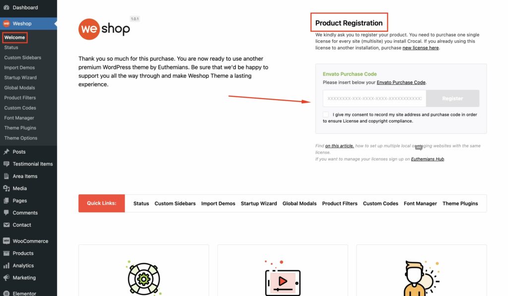 How to register WeShop | WeShop Tutorial