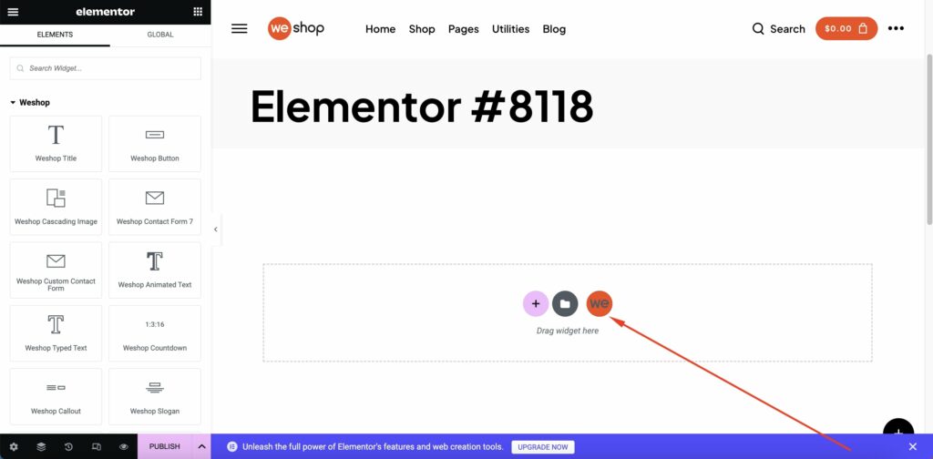 How to use WeShop Elementor Library | WeShop Tutorial